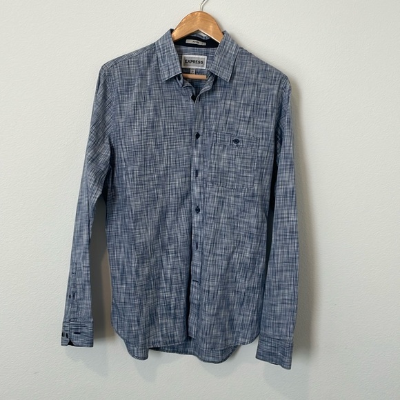 Express | Shirts | Mens Express Fitted Dress Shirt | Poshmark